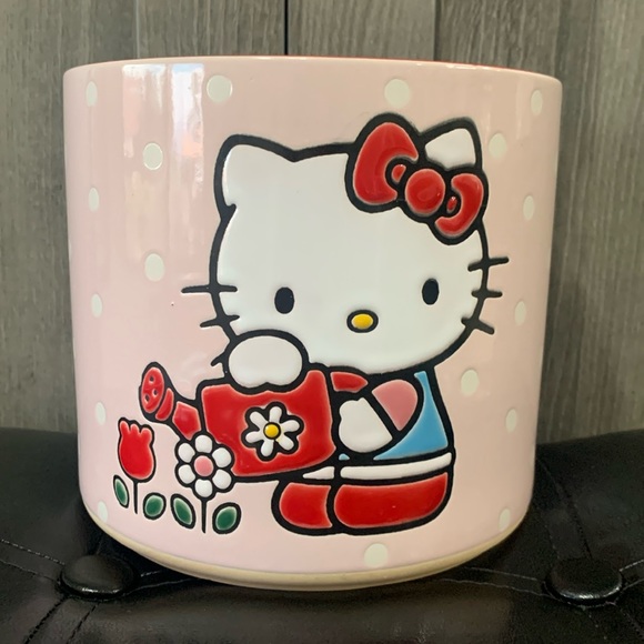 Hello Kitty | Accents | New Blue Sky Clayworks Hello Kitty Watering ...